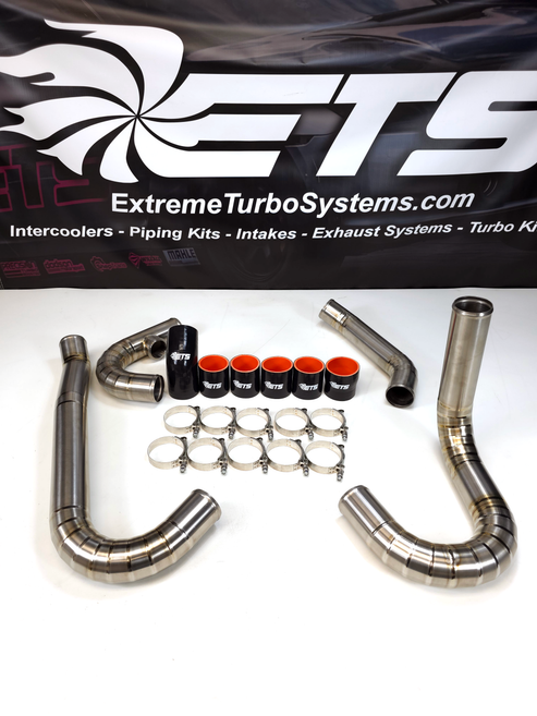 Extreme Turbo Systems - ETS 04-07 Subaru STI Brushed Titanium Front ...